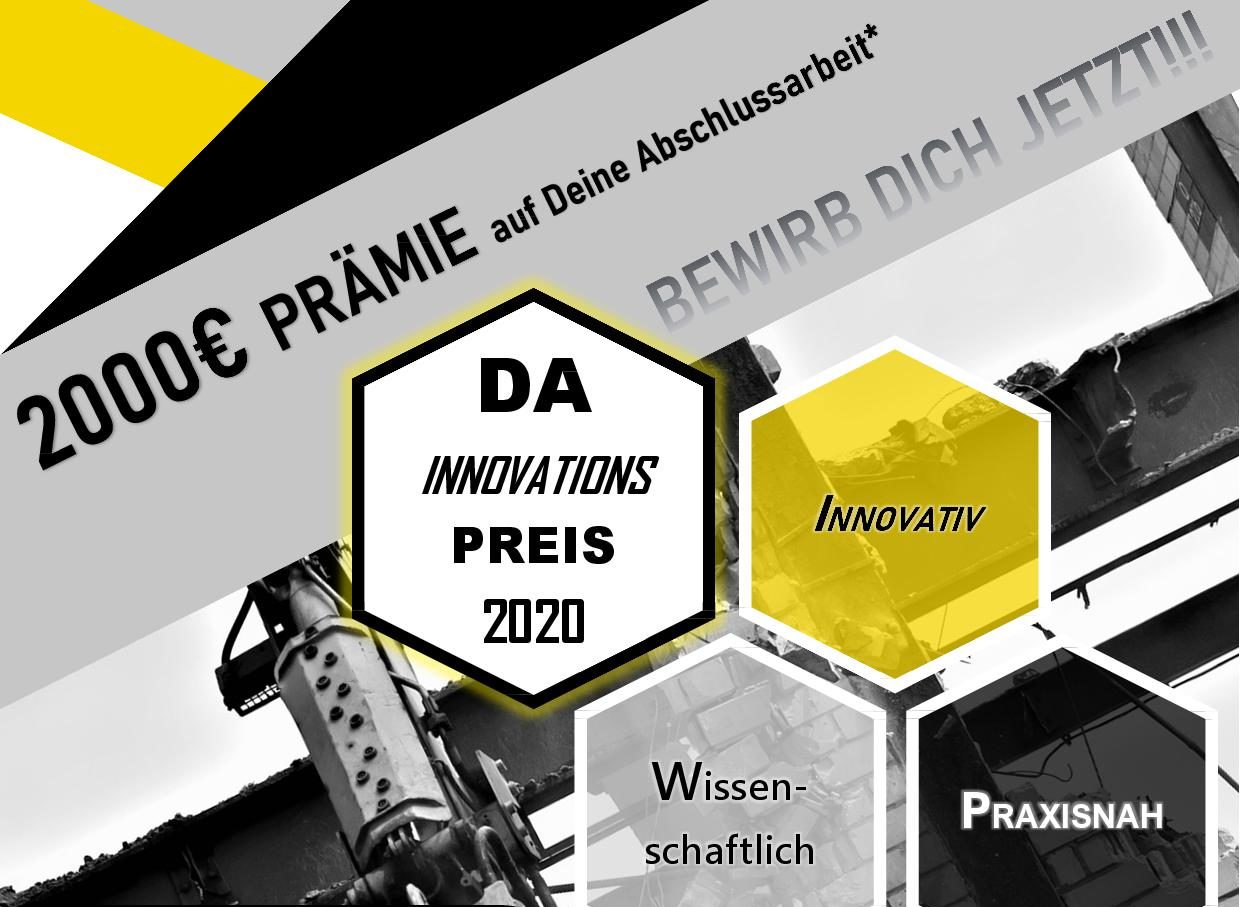 DA-Innovationspreis 2020 - Deutscher Abbruchverband e.V.